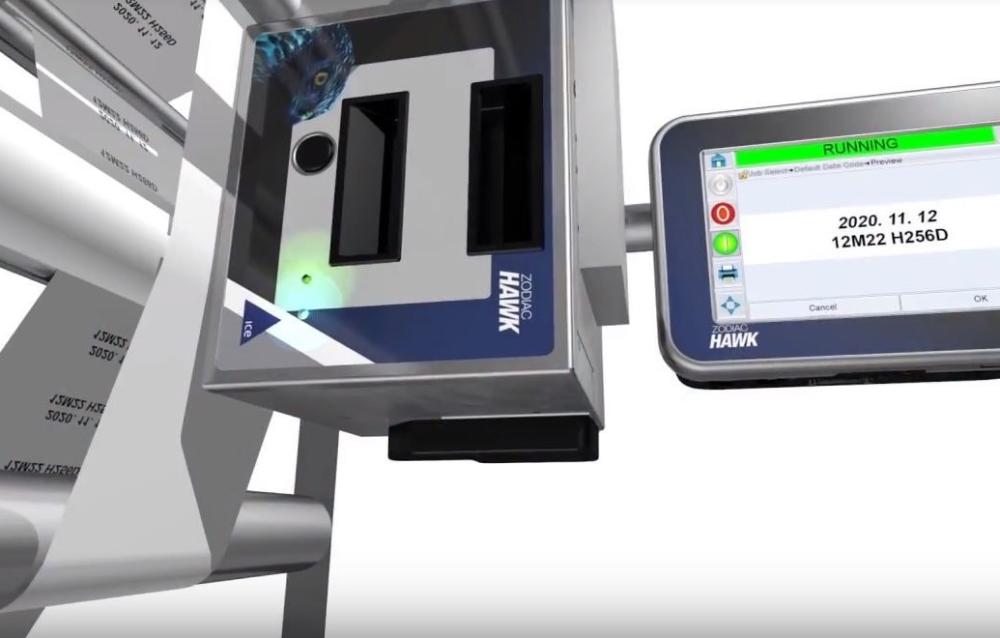 Zodiac Hawk - nieuwe generatie thermal transfer printers - Automator