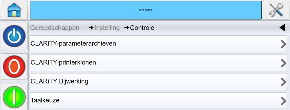 Tip! Maak een back-up van uw printerinstellingen. - Automator